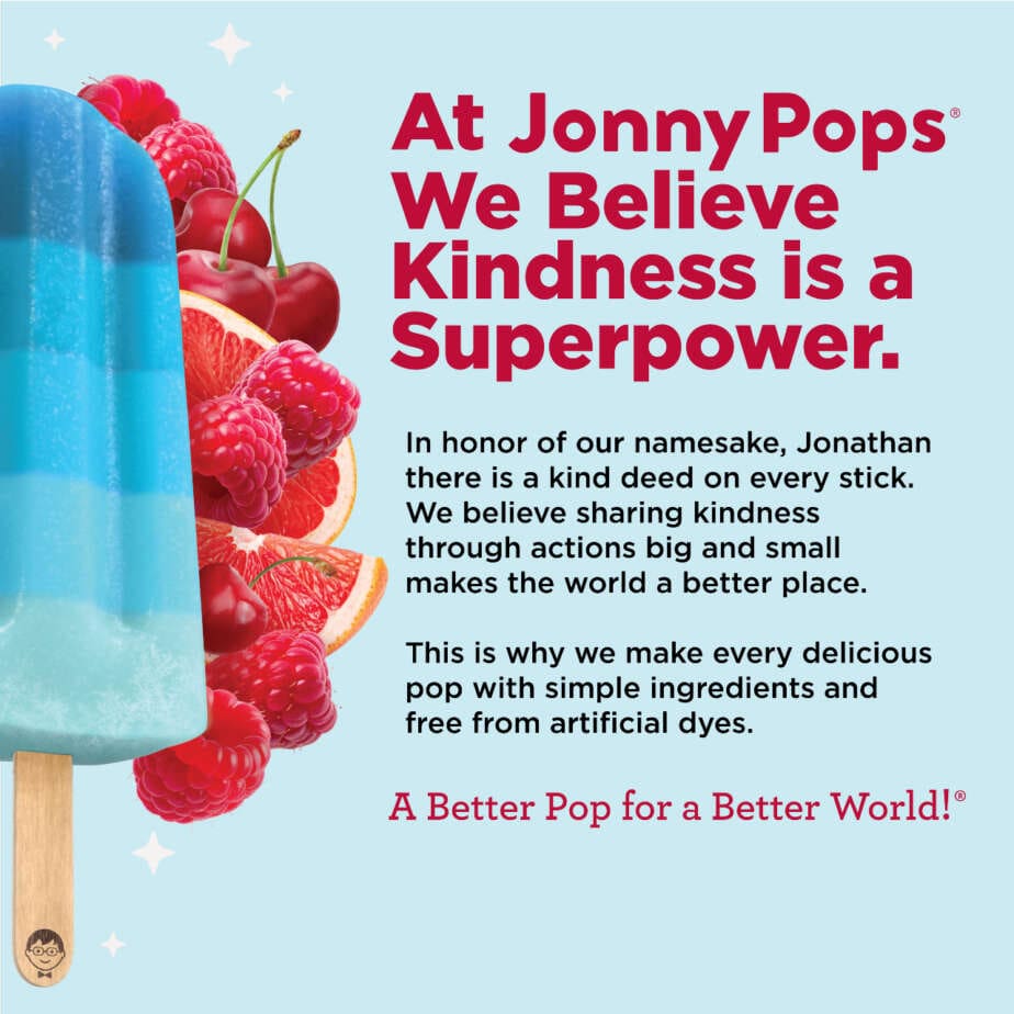 Organic Blue Wave Ice Pops | JonnyPops