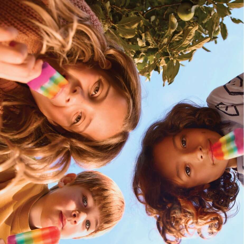 Organic Rainbow Fruit Stacks Organic Water Pops | JonnyPops